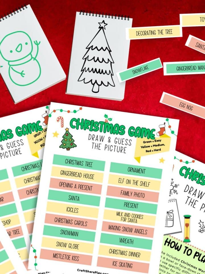 Christmas Party Printables - Craft · Share · Play