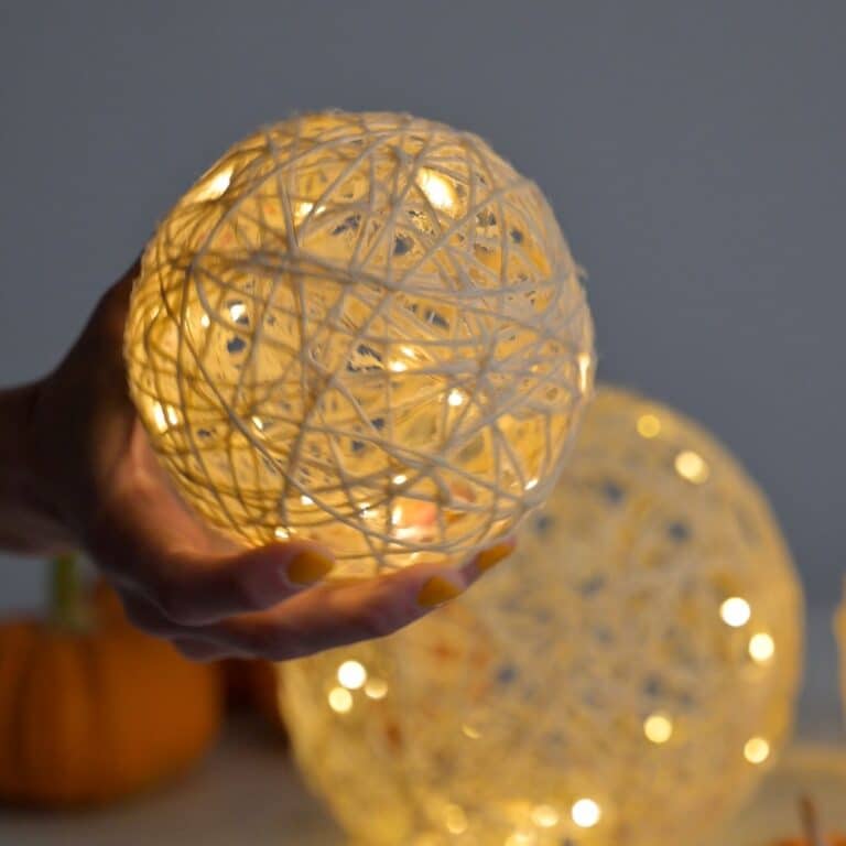 DIY Yarn Balloon Fairy Lanterns - Craft · Share · Play